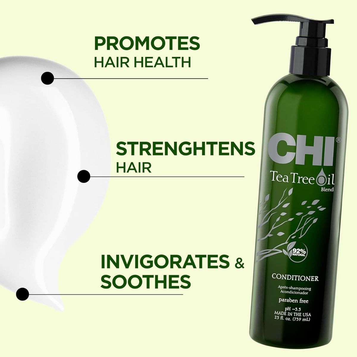 CHI Tea Tree Oil Blend Conditioner for Scalp Health 340ml | The Three Roses